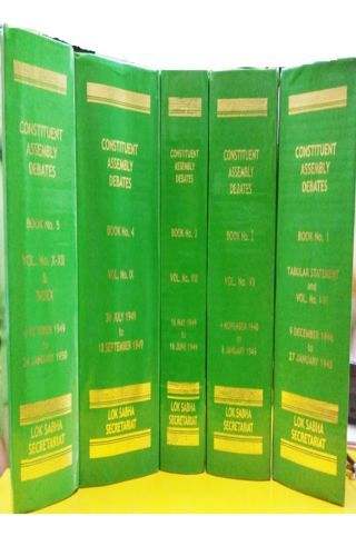 Buy online Constituent Assembly Debates XII Volumes in 5 Books 2021 ...