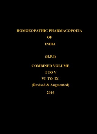 Buy online Homeopathic Pharmacopoeia of India HPI All Parts I to X ...