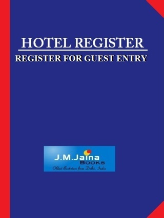 Buy online Hotel Register 200 Pages